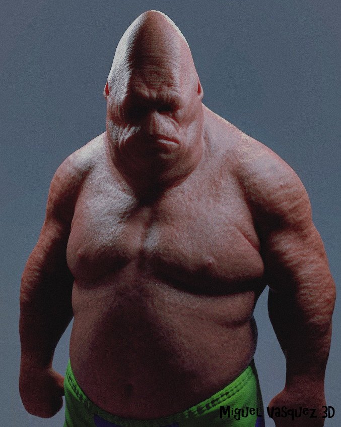 Scary Patrick From Spongebob