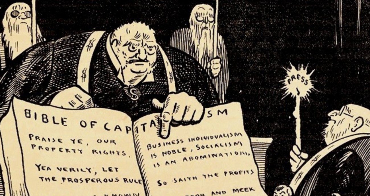 Individualism Political Cartoon