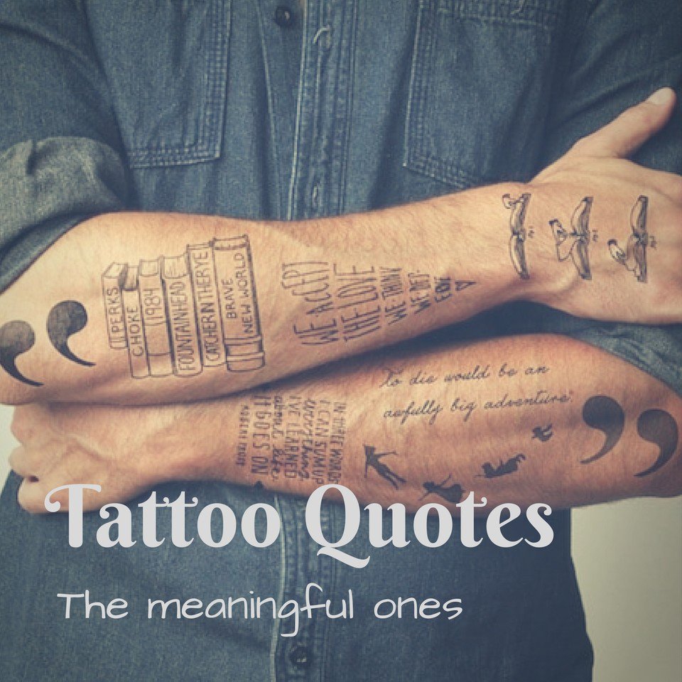 Catcher In The Rye Quote Tattoo