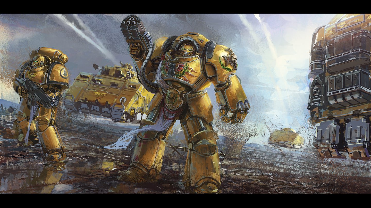 Space Marine Terminator Wallpaper