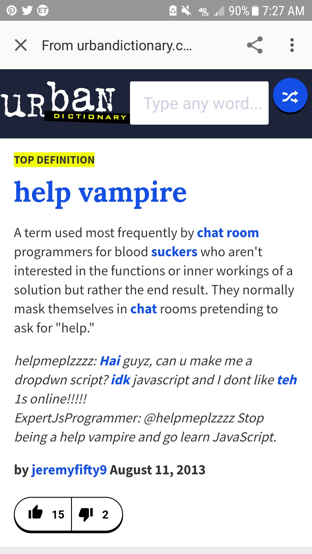 Vampire Terminology