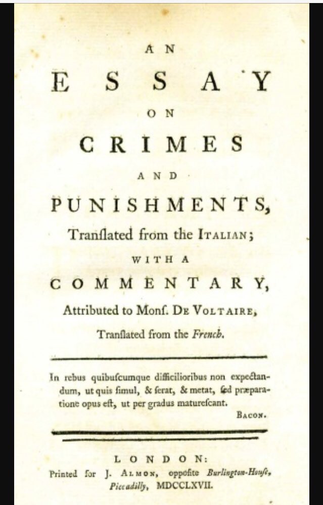 Cesare Beccaria Symbol