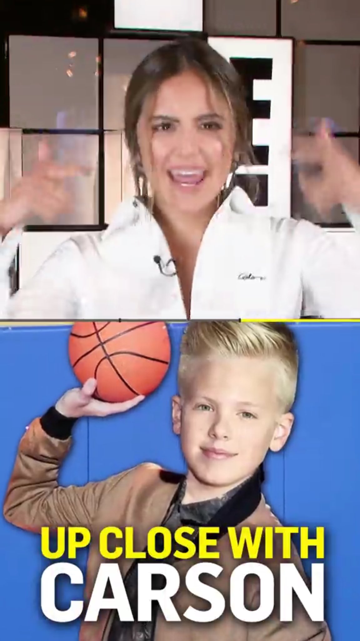 Carson Lueders on Twitter: "Head over to Snapchat's Discover page and check out the E! News ...