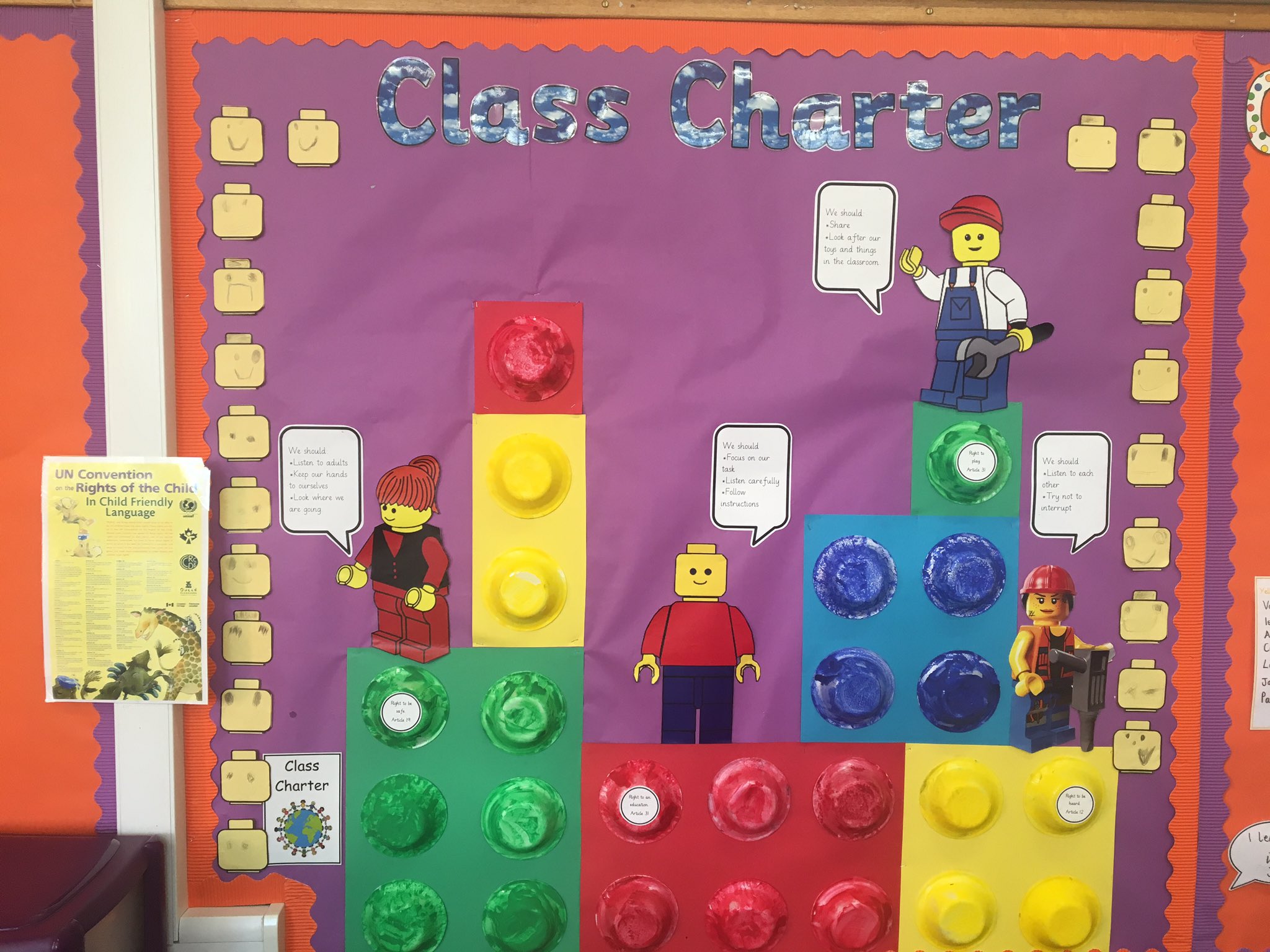 Lego Themed Classroom