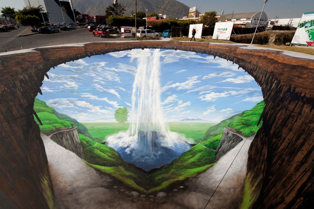 : conoce las espectaculares obras tridimensionales de edgar müller ...