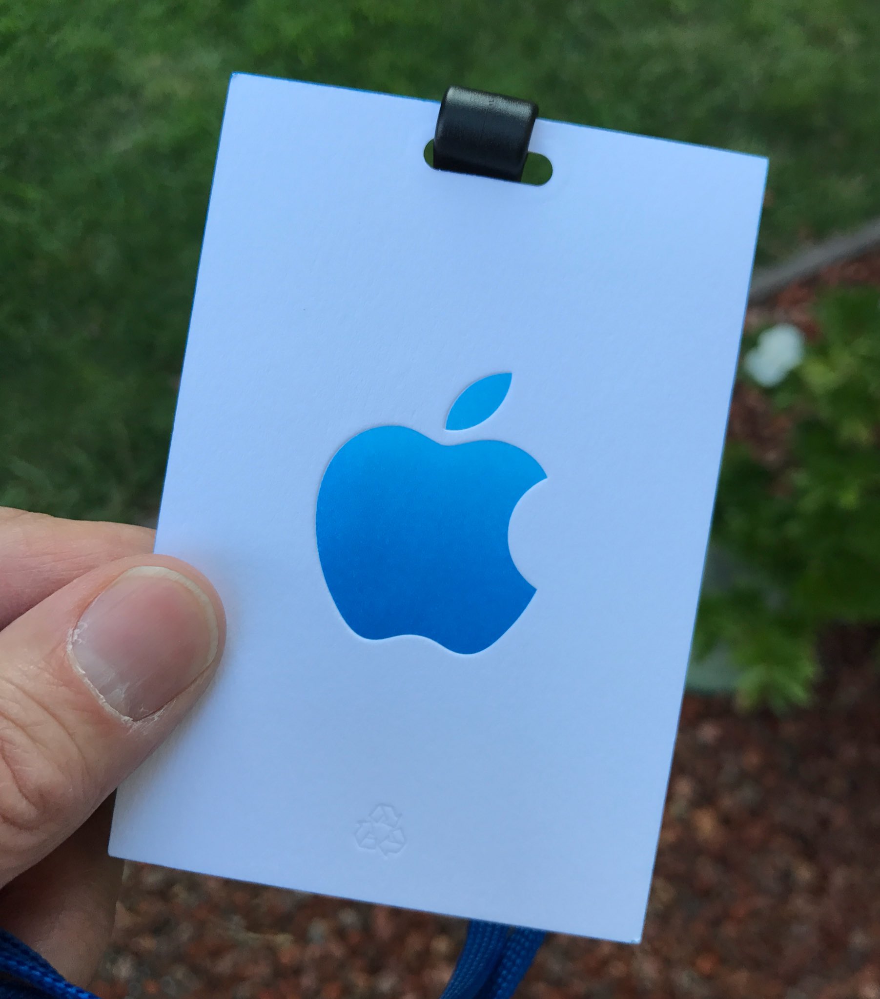 Apple Employee Badge