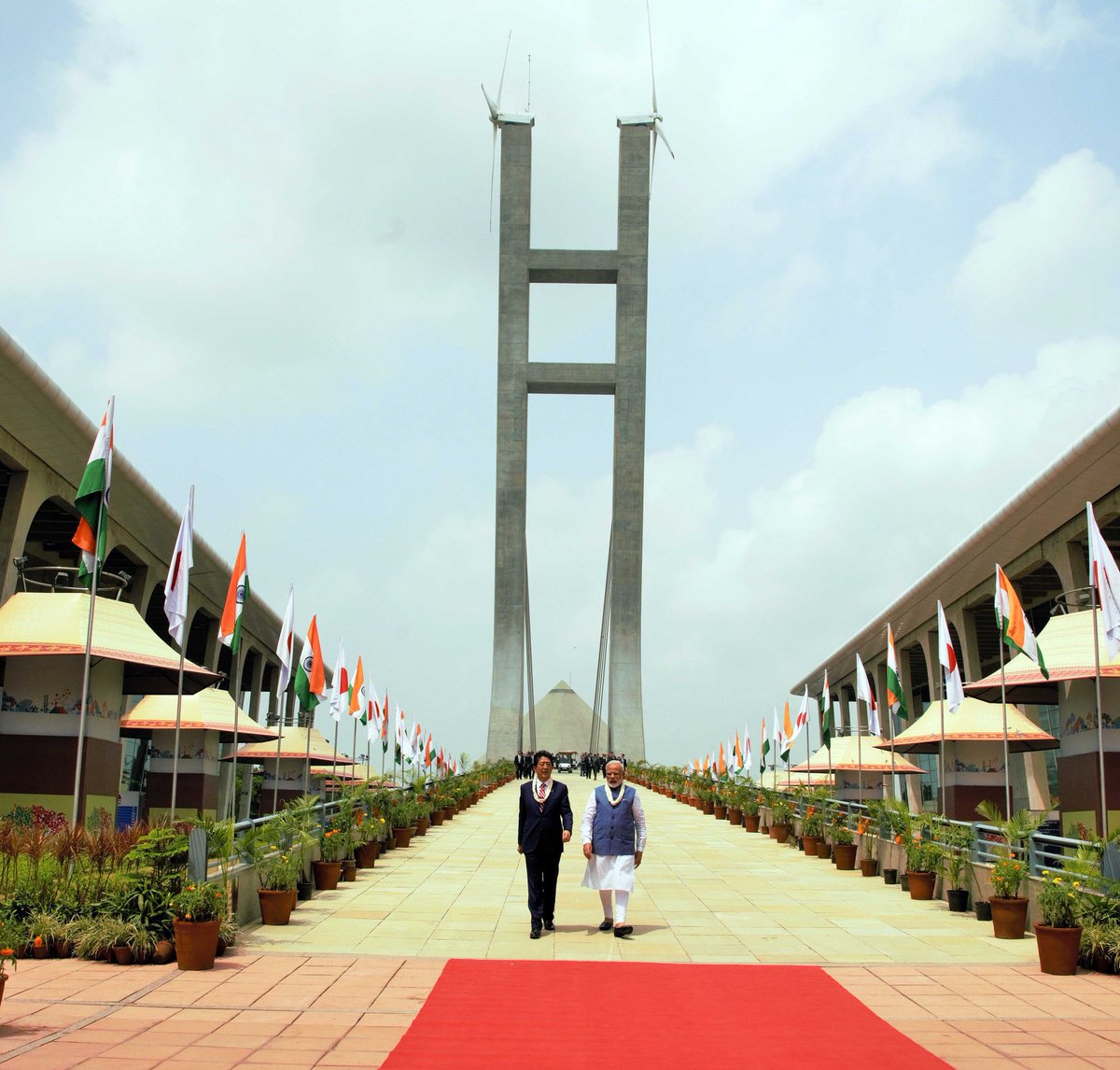 Progress of Gandhinagar station redevelopment in Gujarat. It is the ...