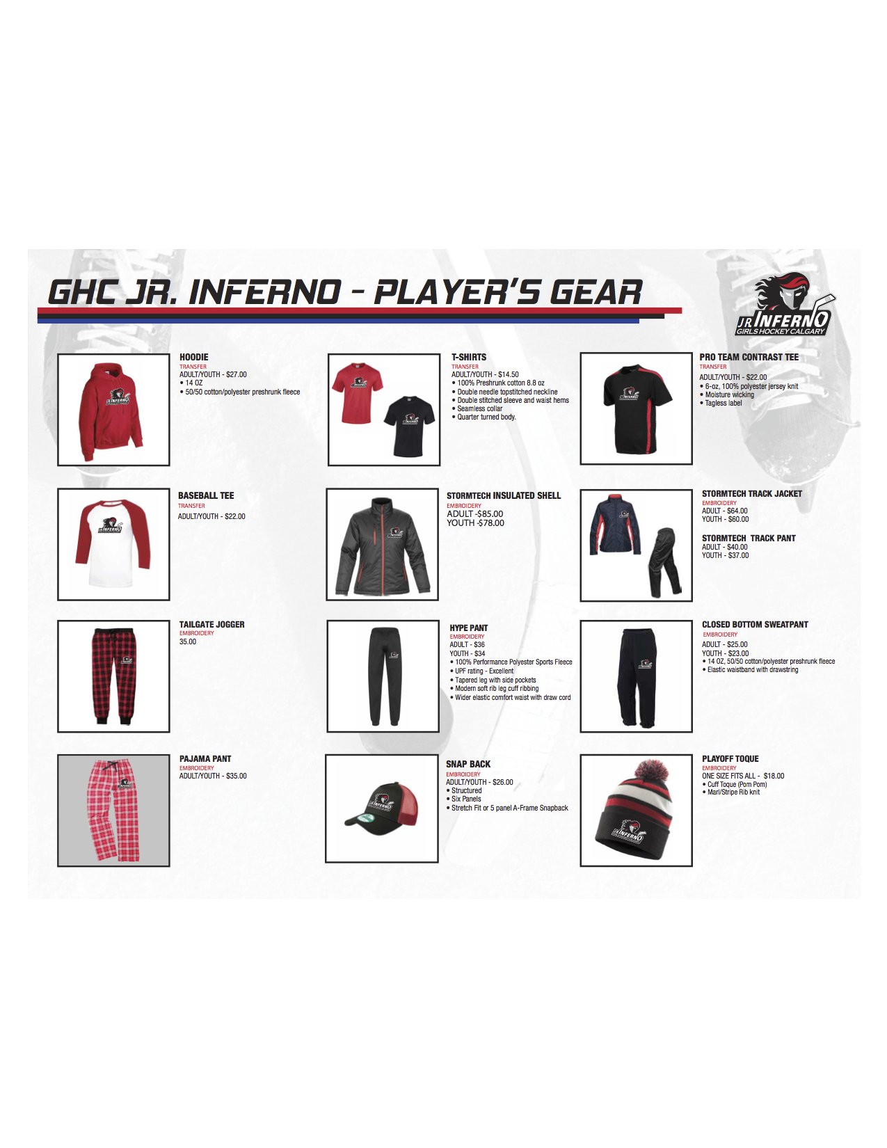 Calgary Inferno Logo CWHL All Star Series: Brigette Lacquette