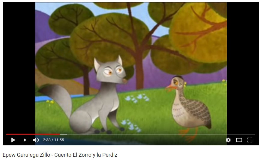 ¡Descarga aquí! el epew "Guru egu Zillo" (El Zorro y la Perdiz) o disfruta la animación en ...