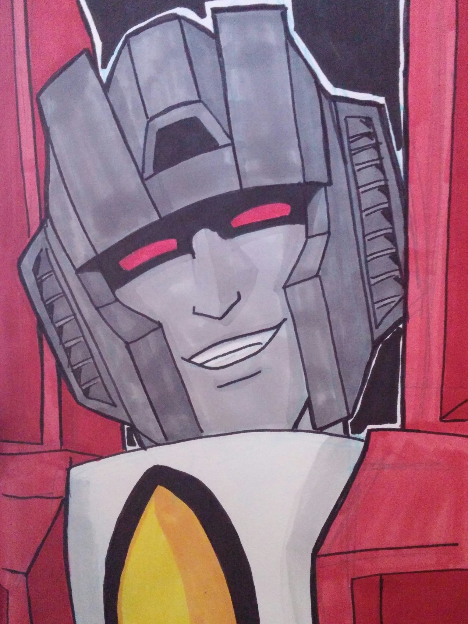 Starscream G1 Face