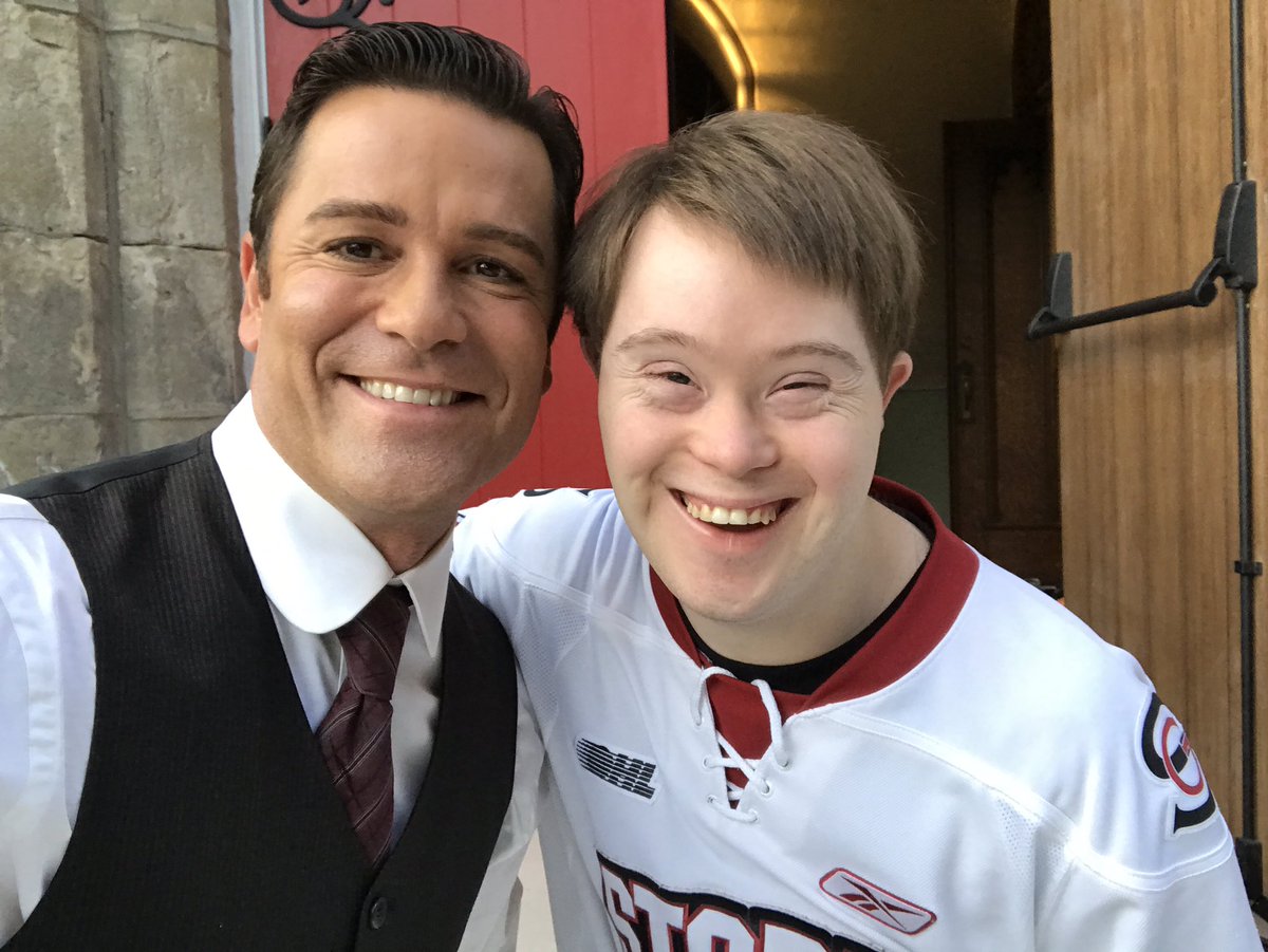 Yannick Bisson Family