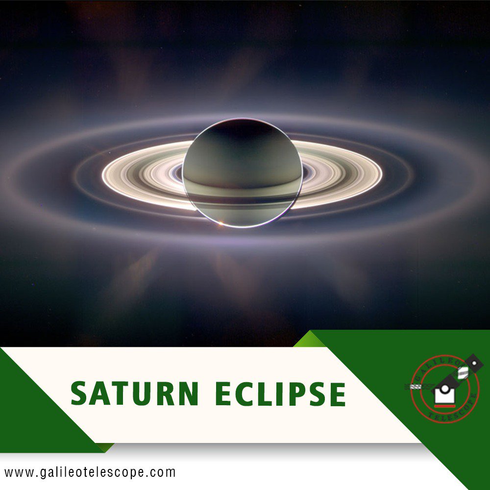 Cassini Saturn Eclipse