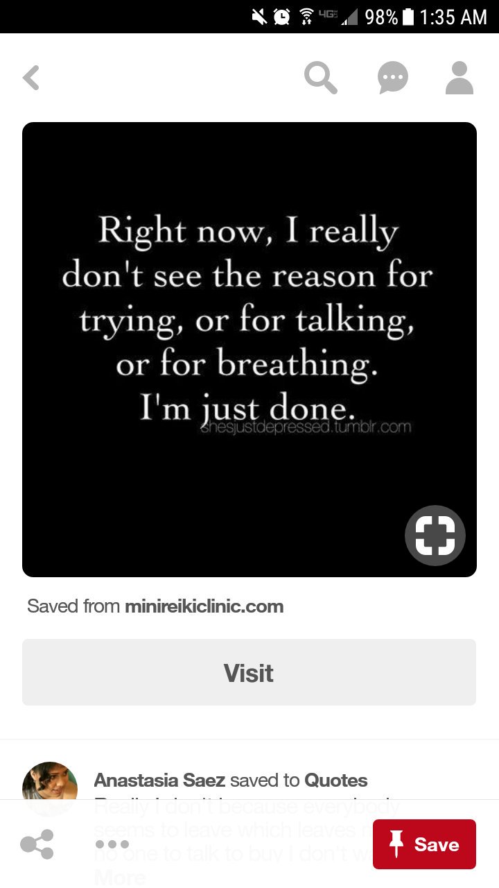 Im Done With Life Quotes Tumblr