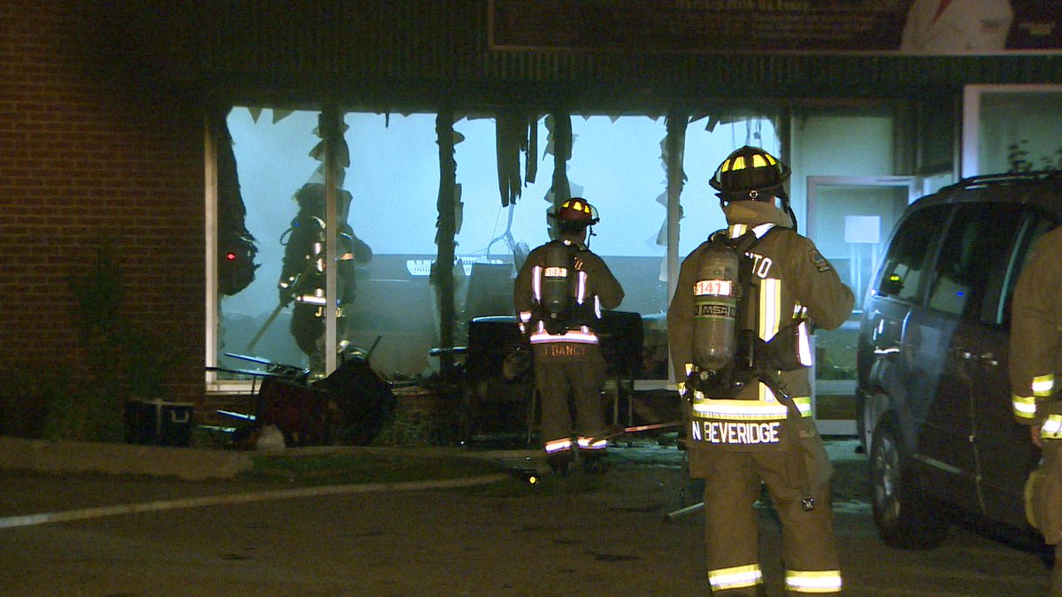 Church Fire: 20 Milvan Dr. "Miracle Arena for All Nations" Fire started ...