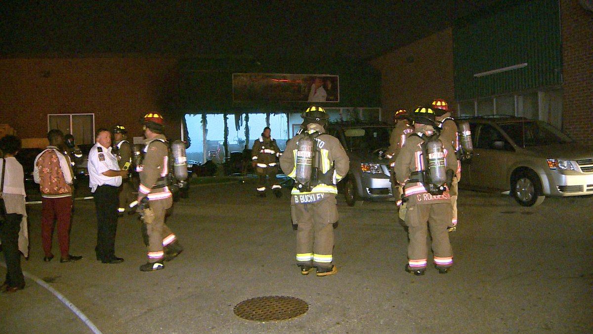 Church Fire: 20 Milvan Dr. "Miracle Arena for All Nations" Fire started ...