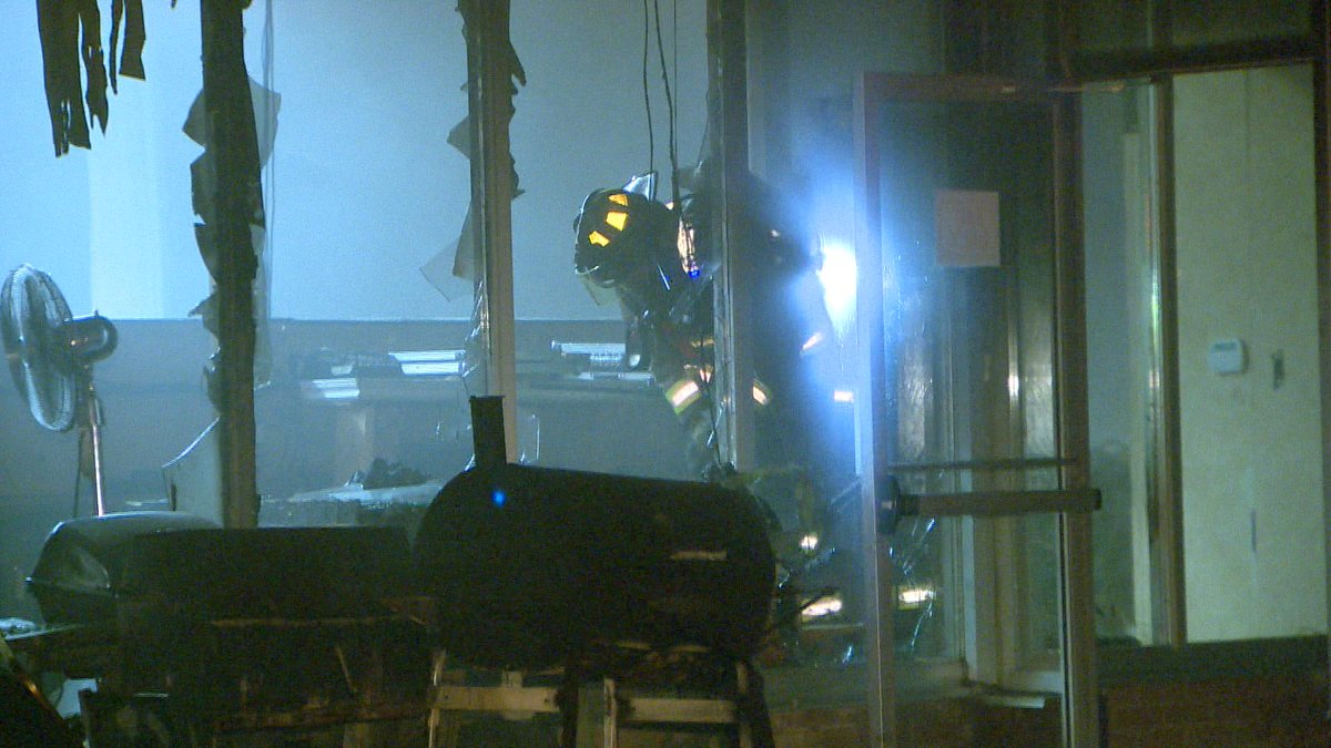 Church Fire: 20 Milvan Dr. "Miracle Arena for All Nations" Fire started ...