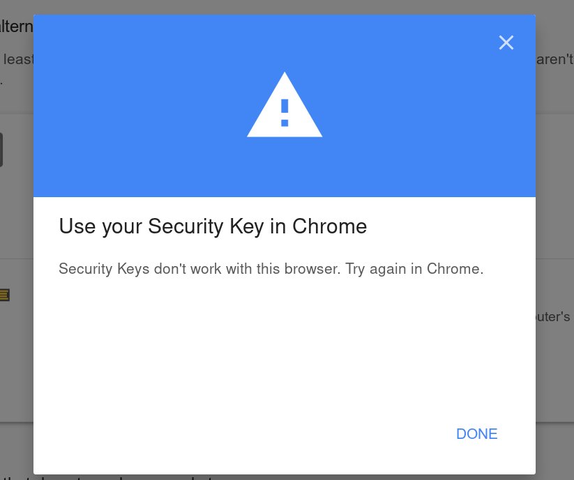 accounts.google.com refuses to use Firefox's U2F · Issue #9975 · webcompat/web-bugs · GitHub