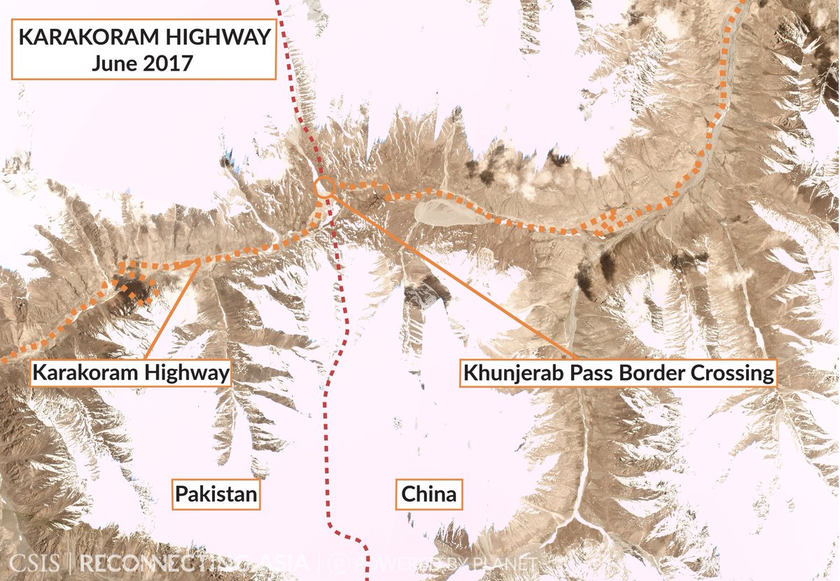 Karakoram Highway Map