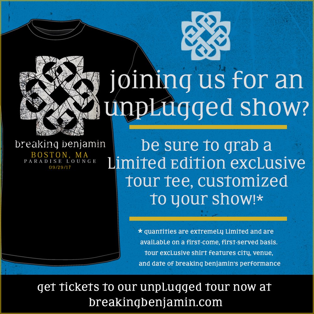 Breaking Benjamin Logo Blue