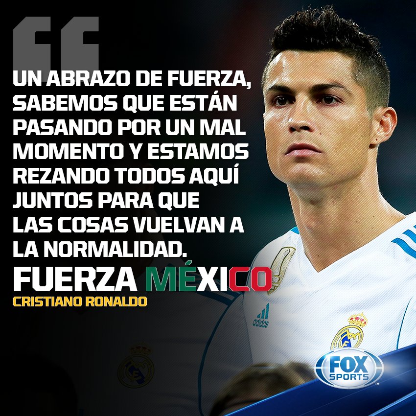 ESTA FUE LA FRASE DE CRISTIANO RONALDO A MÉXICO ¿Cuántos ?RT's? merece ... ESTA FUE LA FRASE DE CRISTIANO RONALDO A MÉXICO ¿Cuántos ?RT's? merece ...