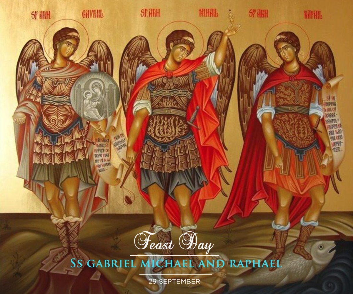Archangels Michael Gabriel And Raphael