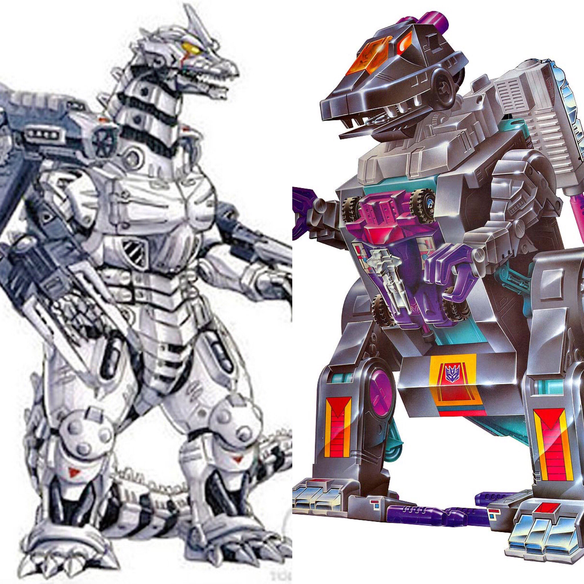 Trypticon Vs Godzilla