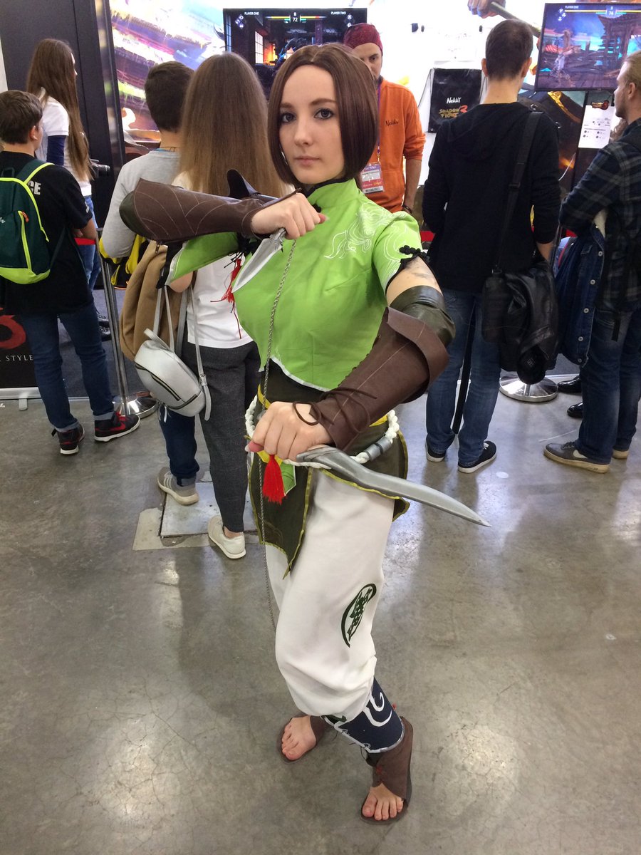 Behold! Real life June is here with us! #cosplay #comicconrussia # ...