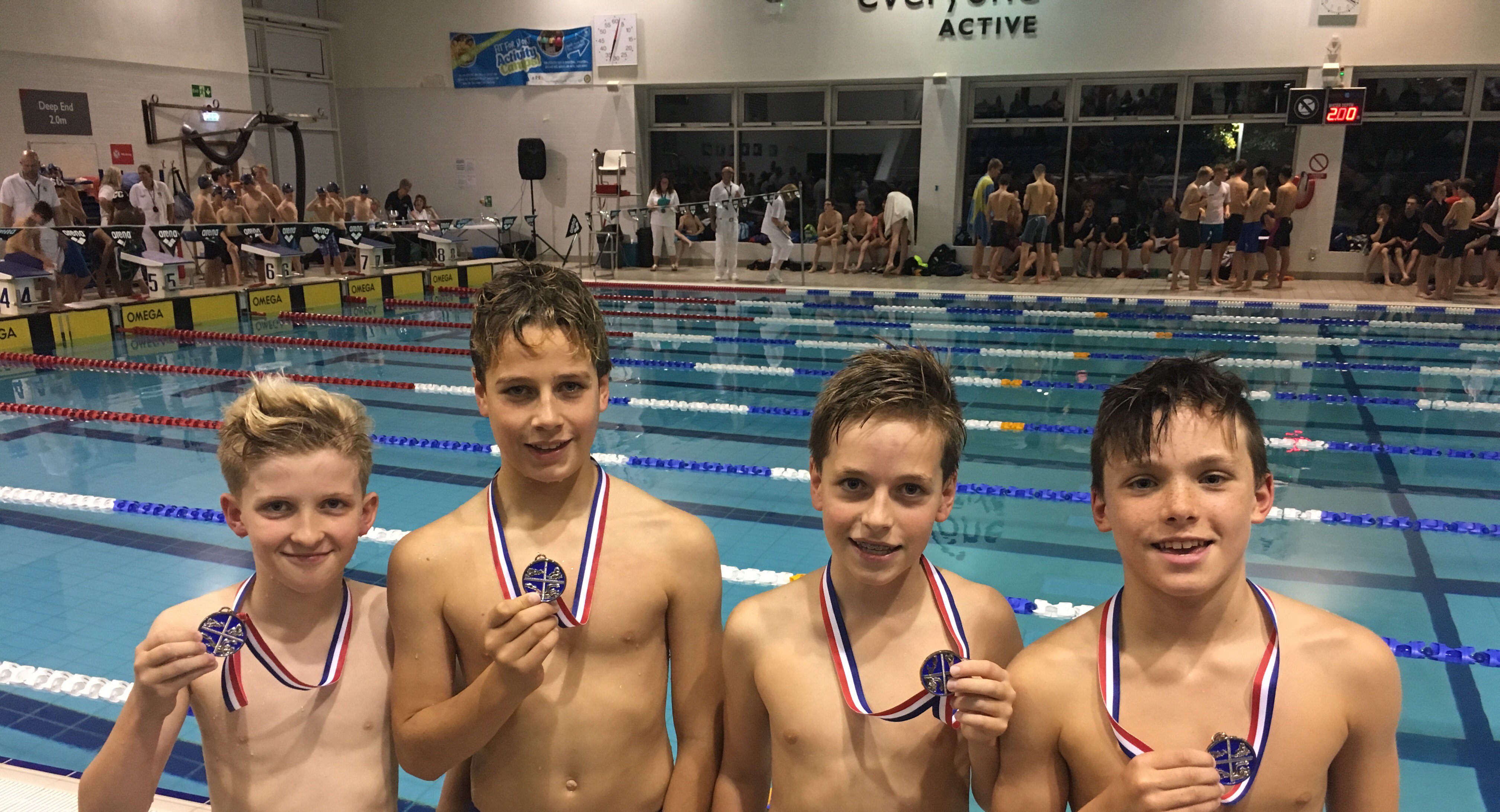 Junior Boys Swim Team