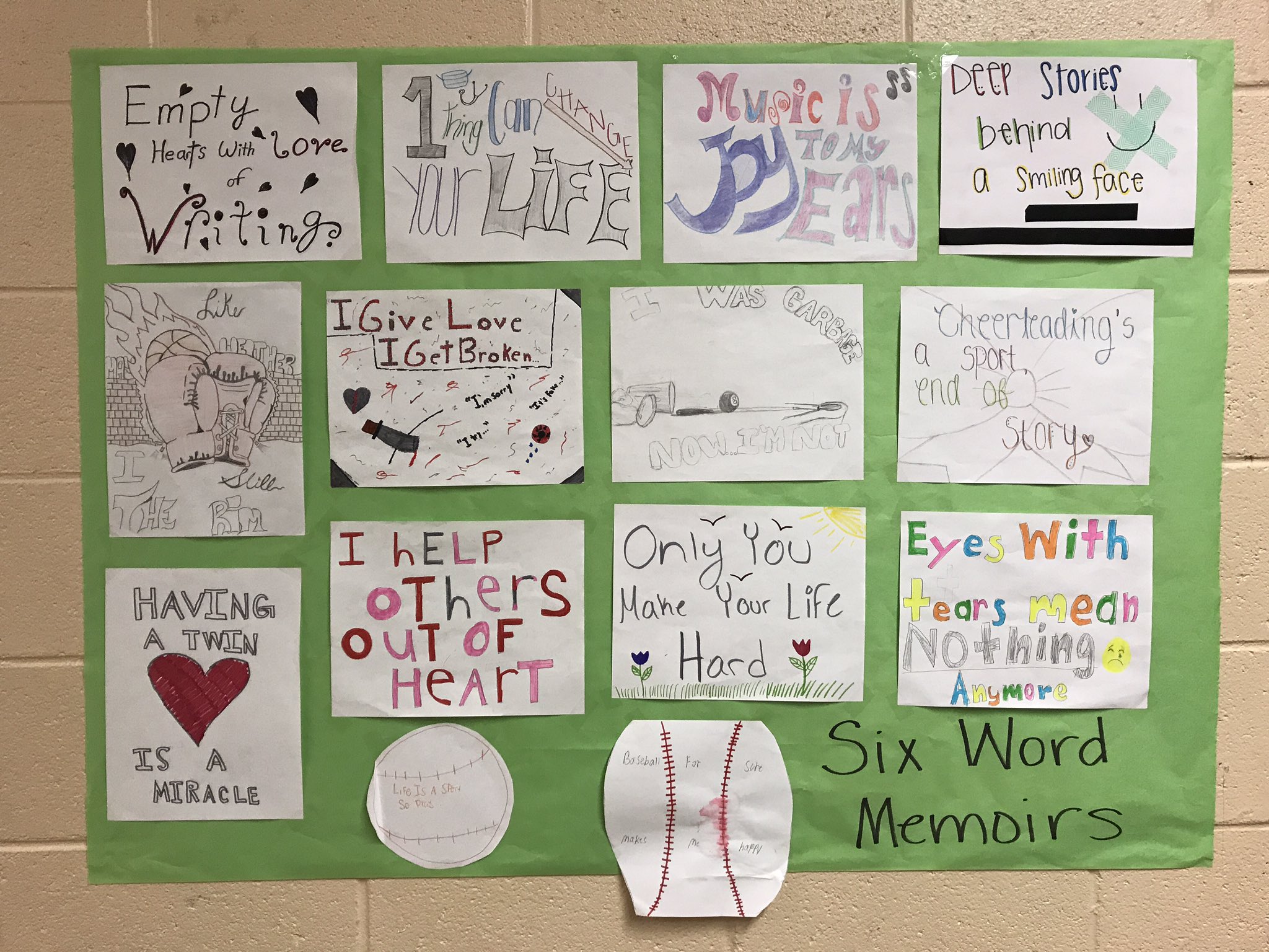Six Word Memoirs About Sports