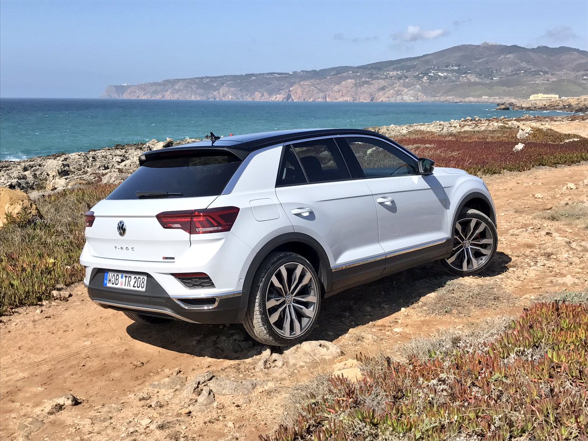New volkswagen t-roc. on a rock. full review out on oct 13 or see what ...