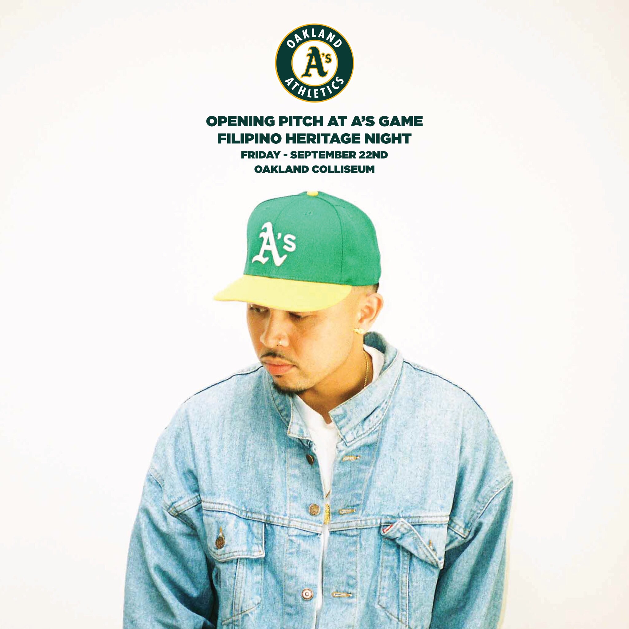 P-Lo aka Lil Stunna on Twitter: "Bay Area. September 22nd. Oakland A's. P-Lo. First Pitch. # ...
