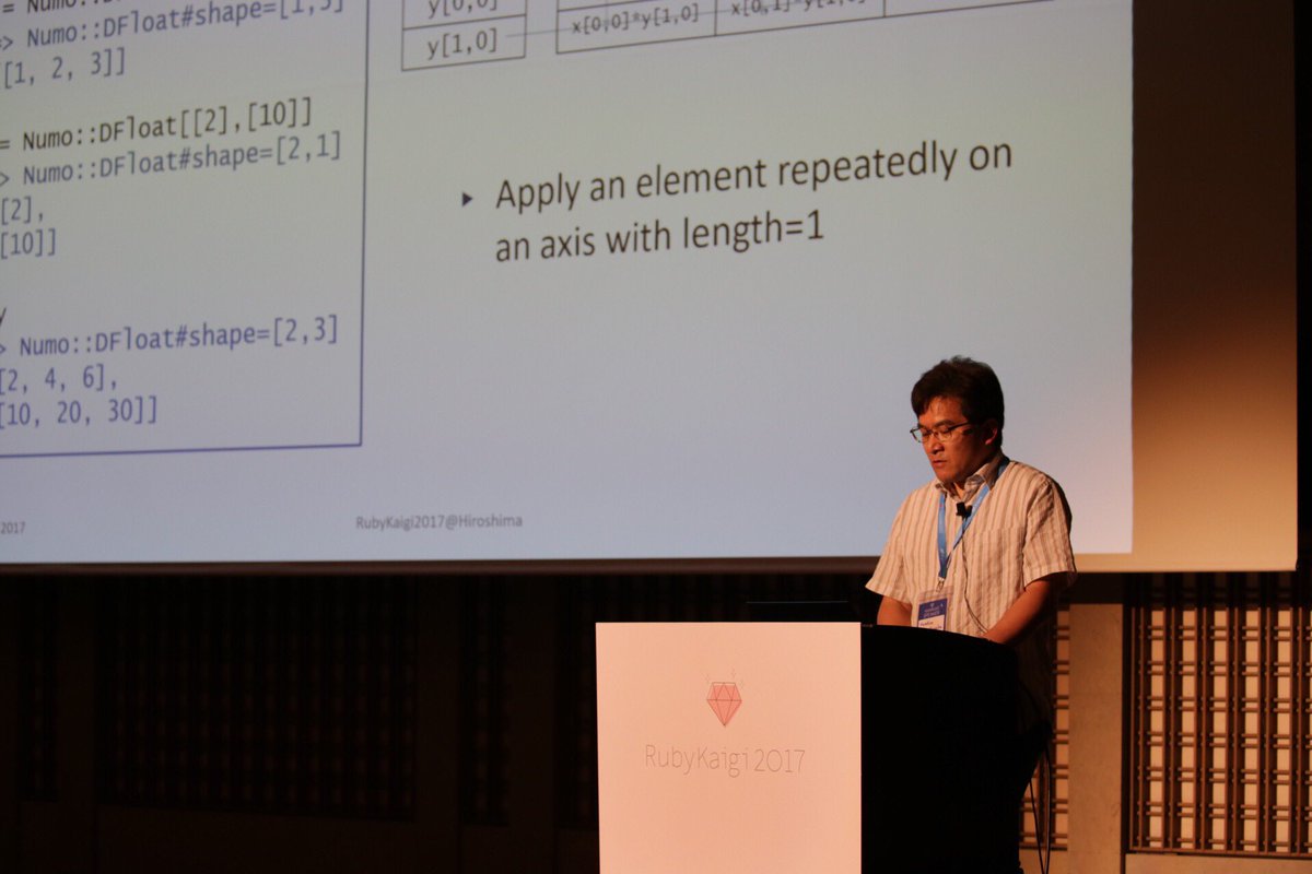 Progress of Ruby/Numo: Numerical Computing for Ruby (3ページ目) - Togetter