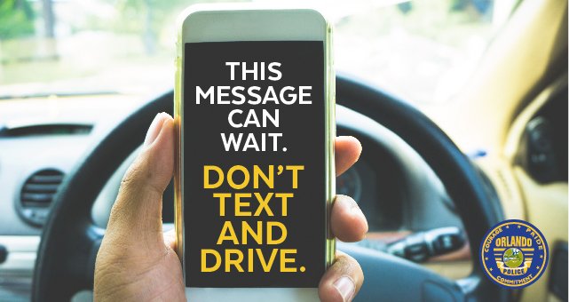 Texting And Driving It Can Wait