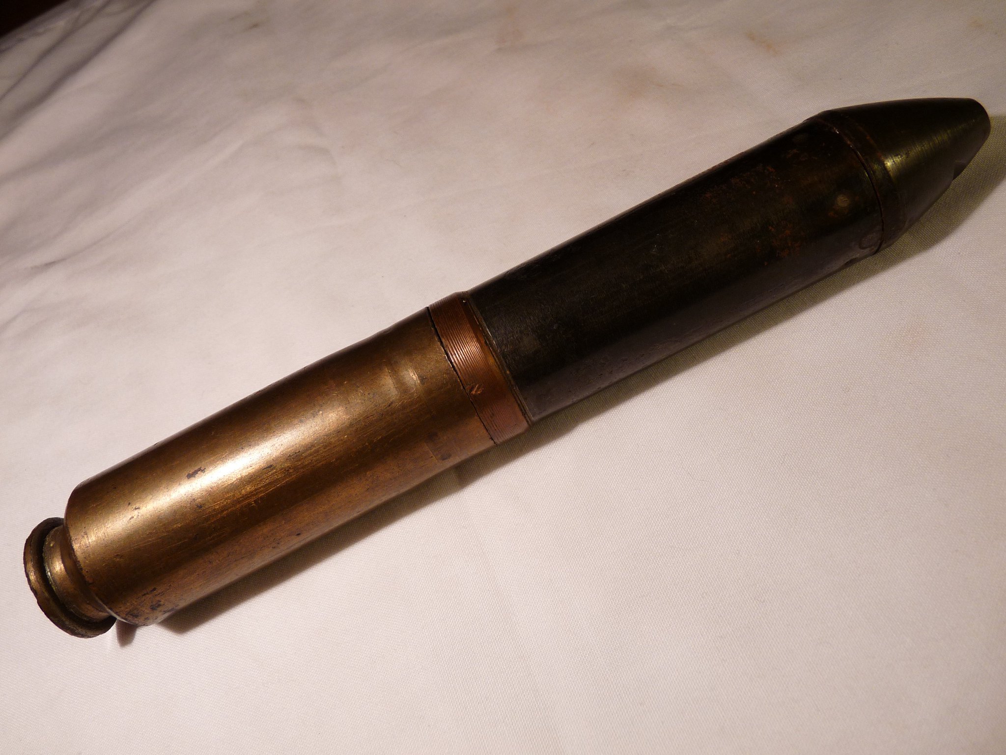 Andy Holcombe on Twitter: "Todays #inertordnance is a #ww2 German aircraft cannon practice round ...