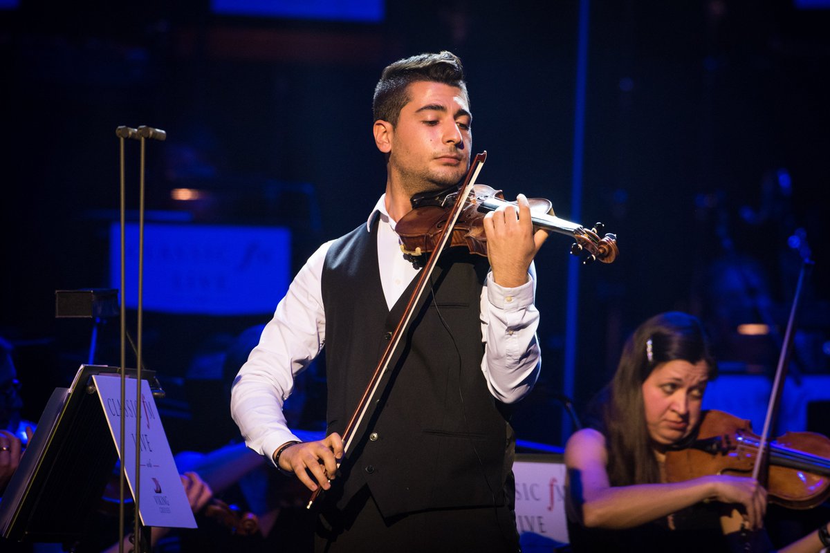 Rami lost his violin on the trek from Syria to Europe. Someone loaned ...