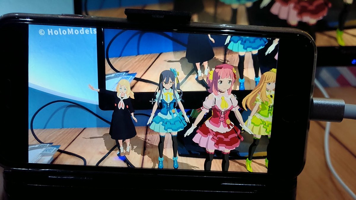 ARでフィギュアを飾れるスマホアプリ「HoloModels™」体験会感想まとめ - Togetter [トゥギャッター]