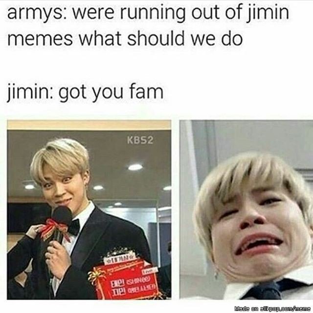 When you thought you've run out of Jimin memes... | allkpop | Scoopnest