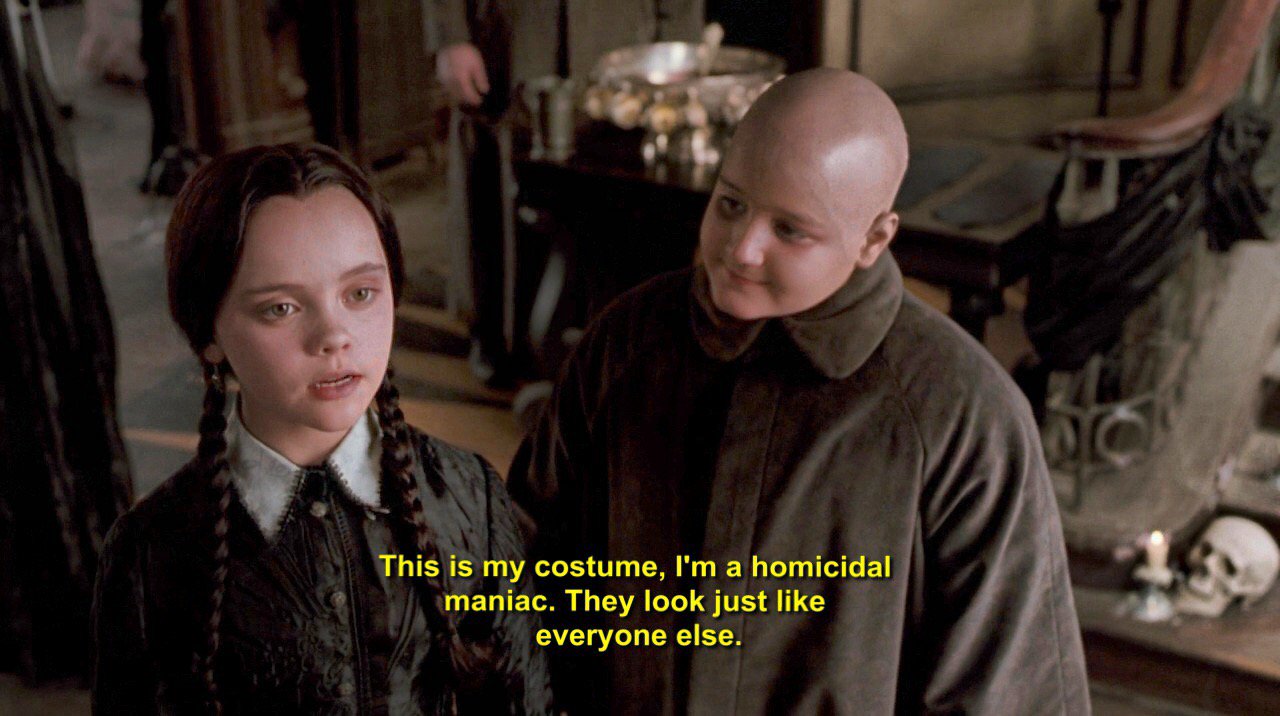 Wednesday Addams Family Quotes