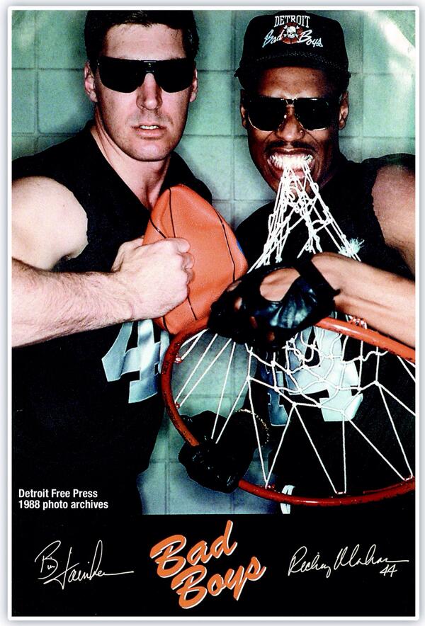 Detroit Bad Boys Poster