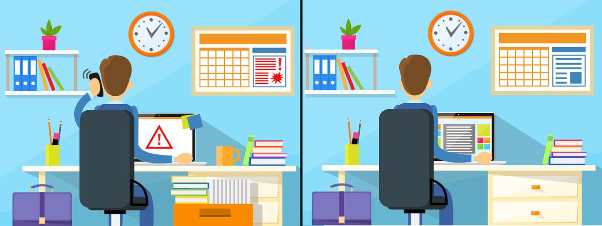 Work Spot The Difference