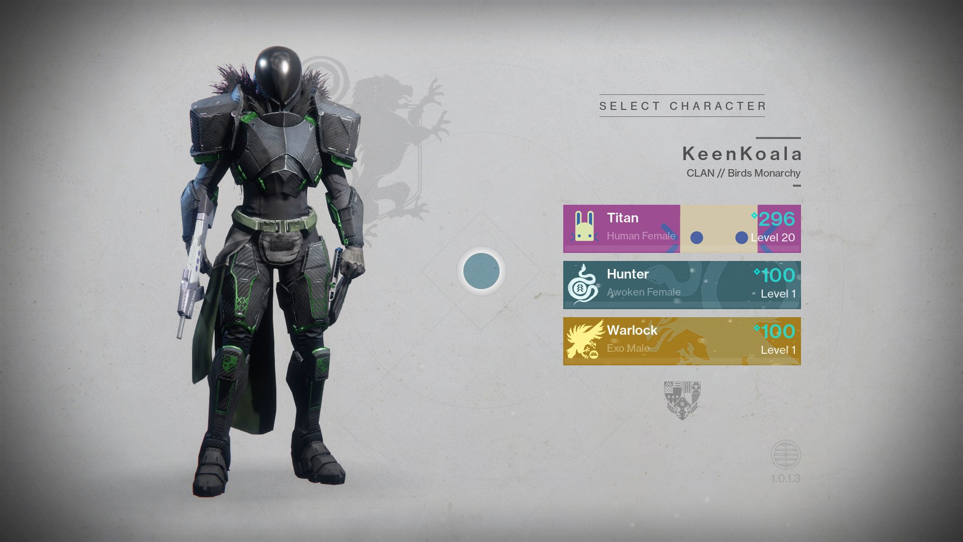 Destiny Human Titan
