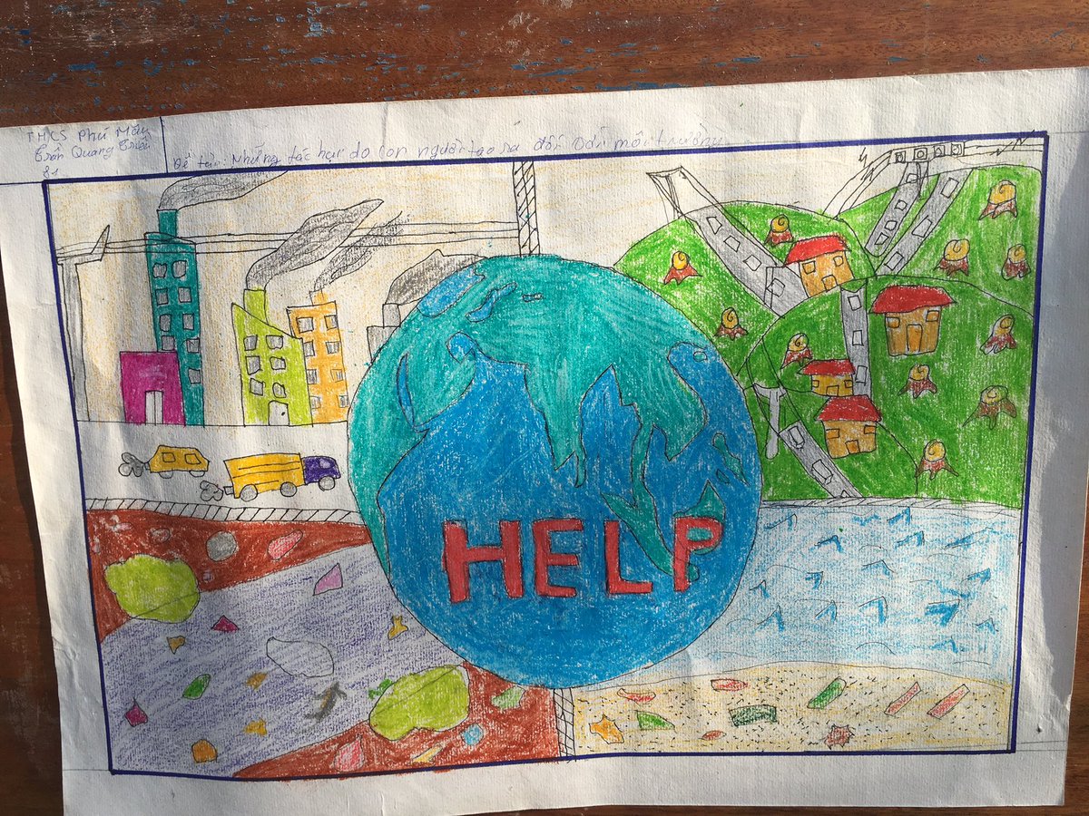 Flood Drawings For Kids