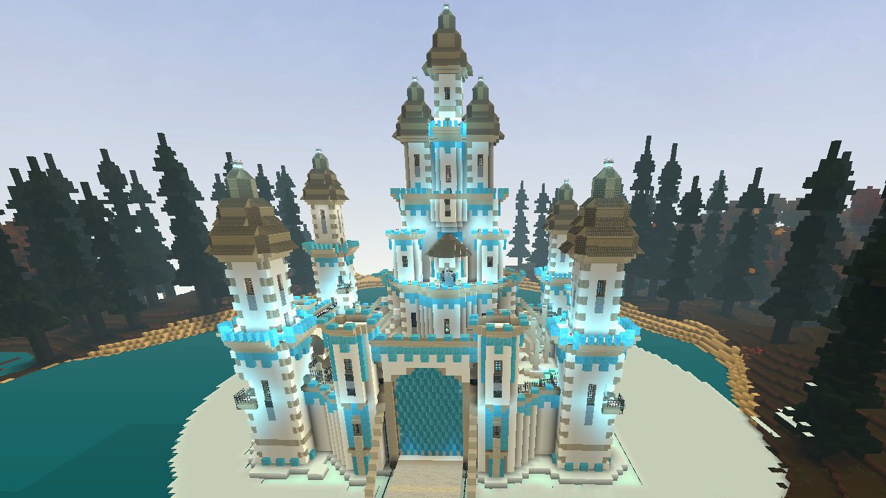 Minecraft Blueprints Castle