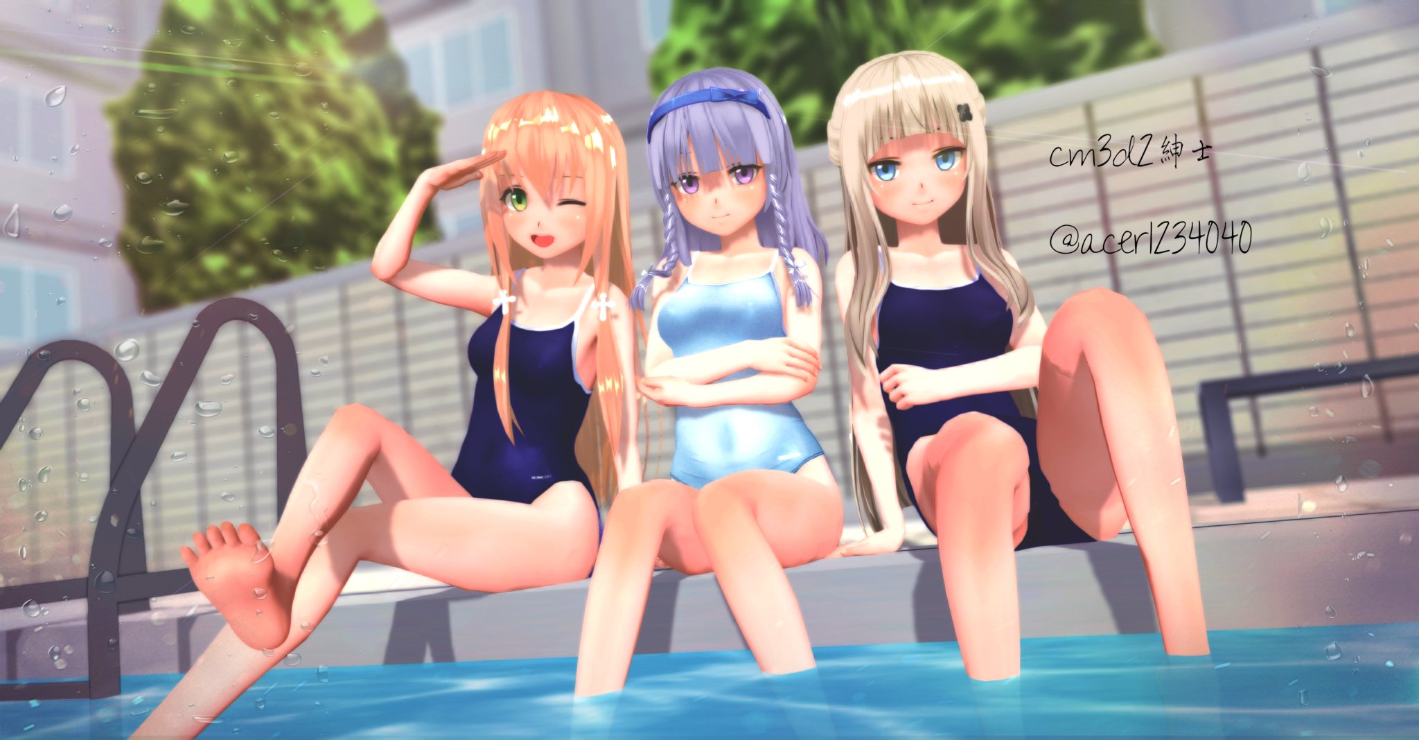 渴霧享樓@CM3D2紳士 on Twitter: "お題「供養SS」 過去4枚SS #cm3d版深夜の真剣エディット60分一本勝負 #CM3D2 #カスタムメイド3d2…