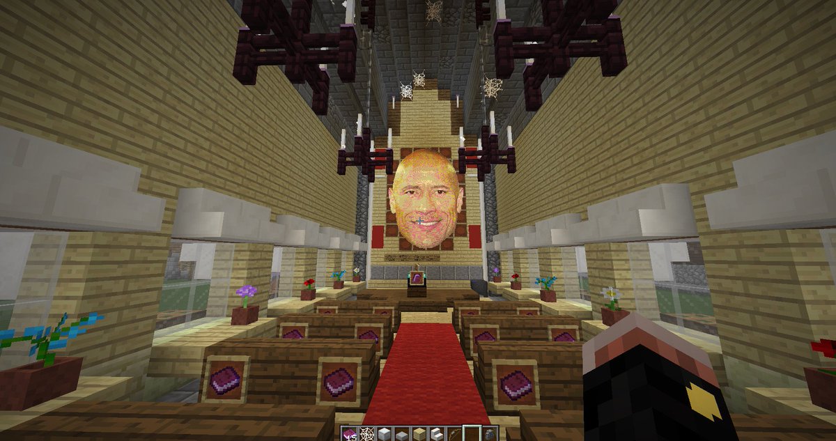 Minecraft Church Altar