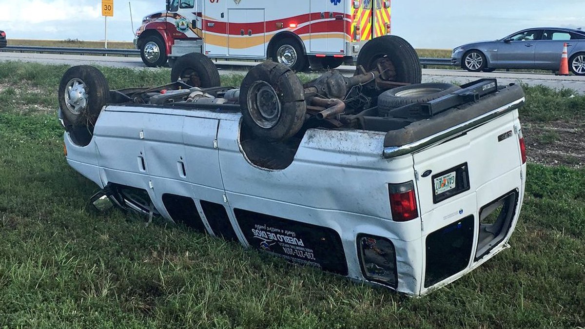 Use of seat belts saved lives during church van's rollover crash ...
