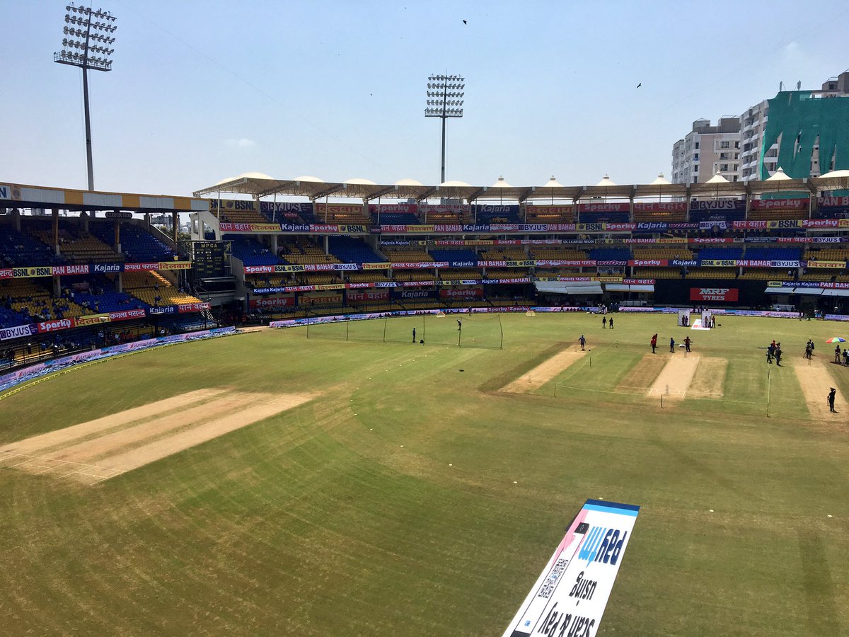Welcome to Holkar Stadium in Indore for the Third INDvAUS ODI! A game ...