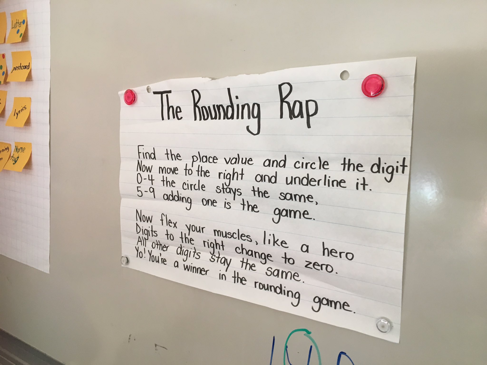 Miss Skinner's Class on Twitter: "Learning the #roundingrap #grade3 # ...
