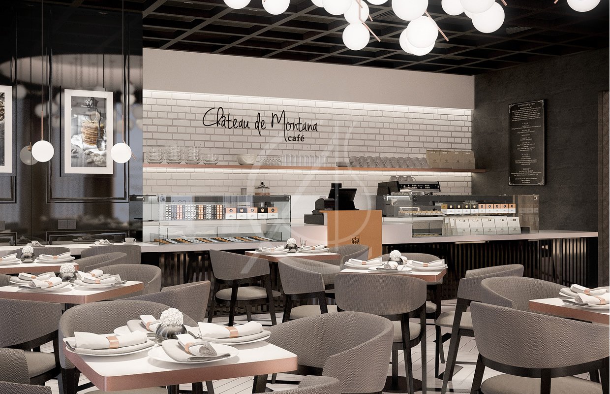 French Cafe Interior Design