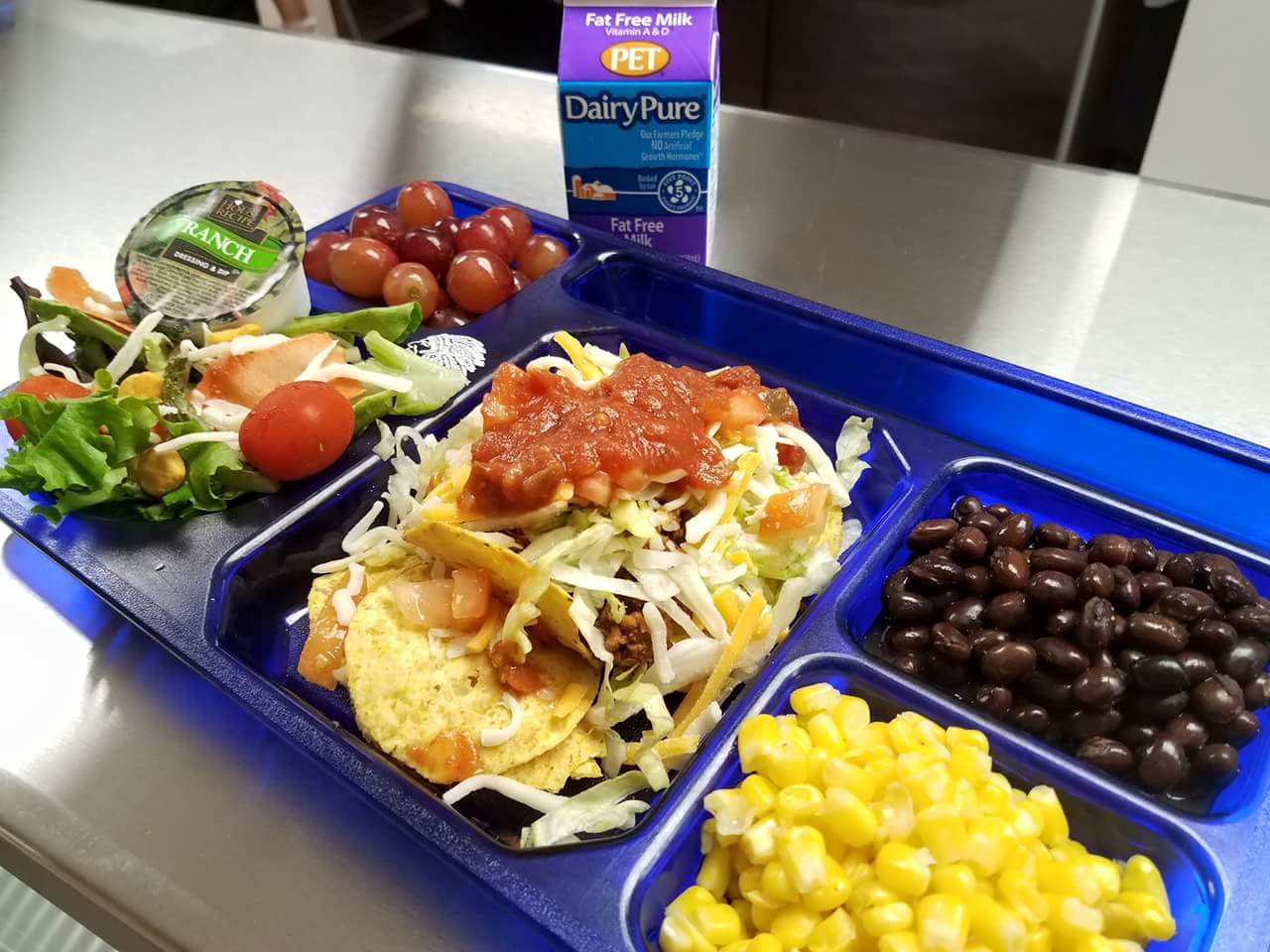 School Beef Nachos